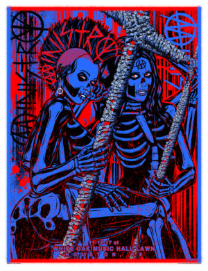 MINISTRY at The White Oak Music Hall 11-10-17 - Kyler Sharp Illustrations