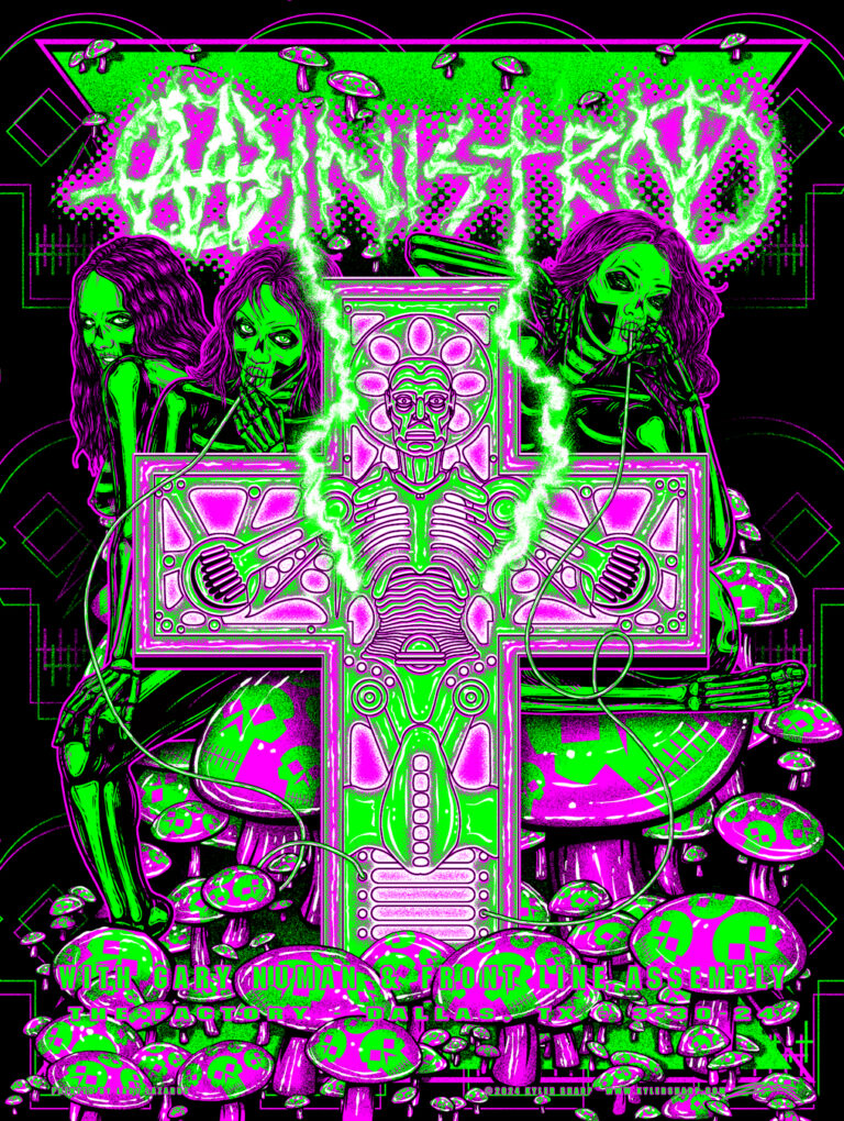 MINISTRY – Dallas – 3-30-24 – The Factory – SHOW POSTER EDITION - Kyler ...